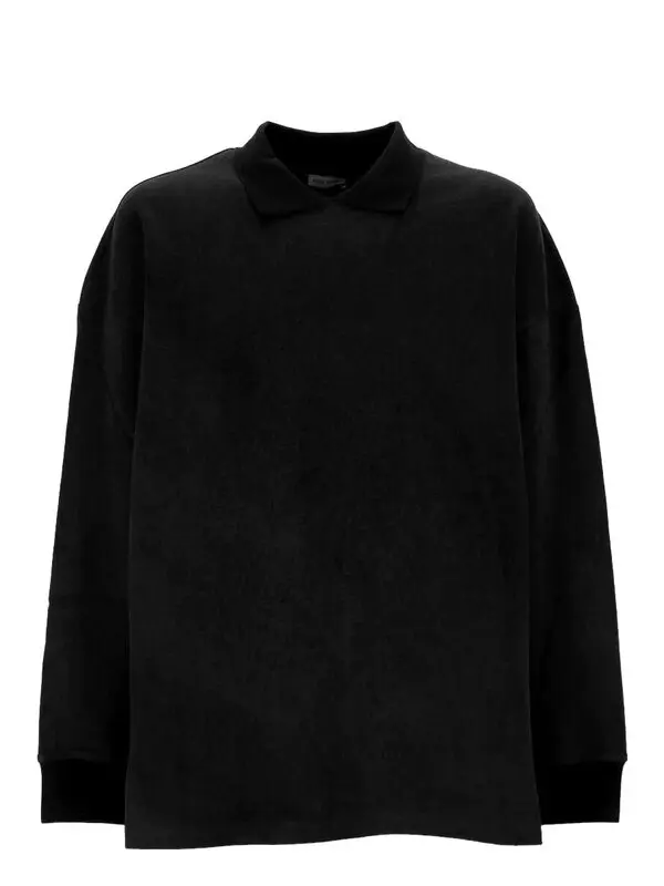ROSE BURRITO Long-sleeved Shirt - Black