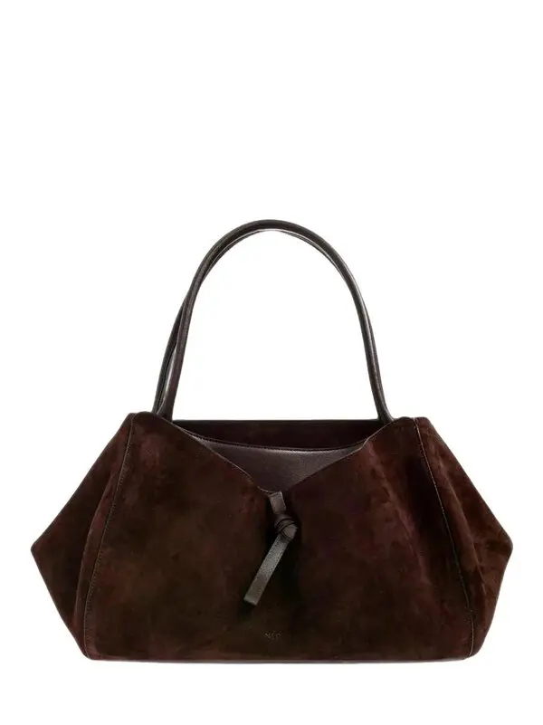 NEOUS Sagitta Suede Tote Bag - Brown