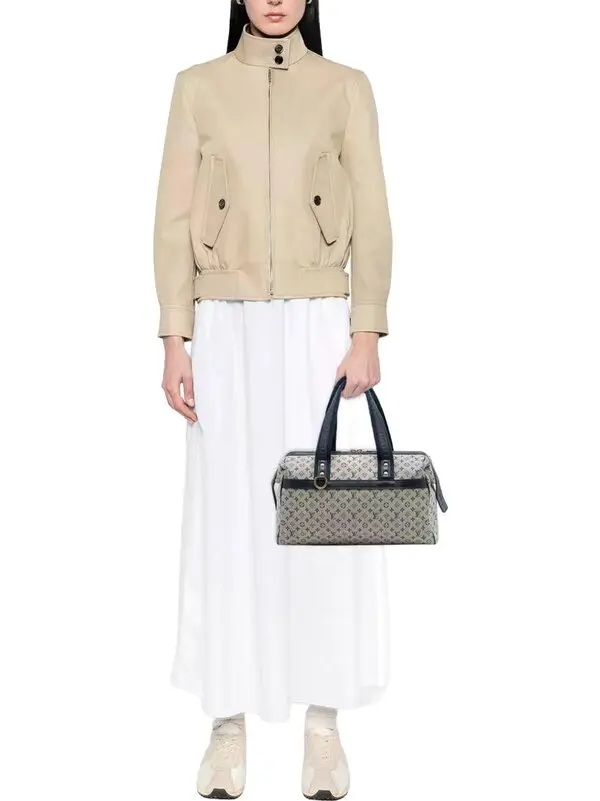 LOUIS VUITTON Monogram Mini Lin Josephine Gm Handbag - Grey