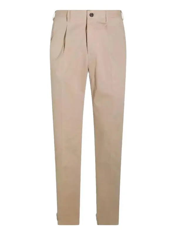BERWICH Tailored Pleated Trousers - Neutrals