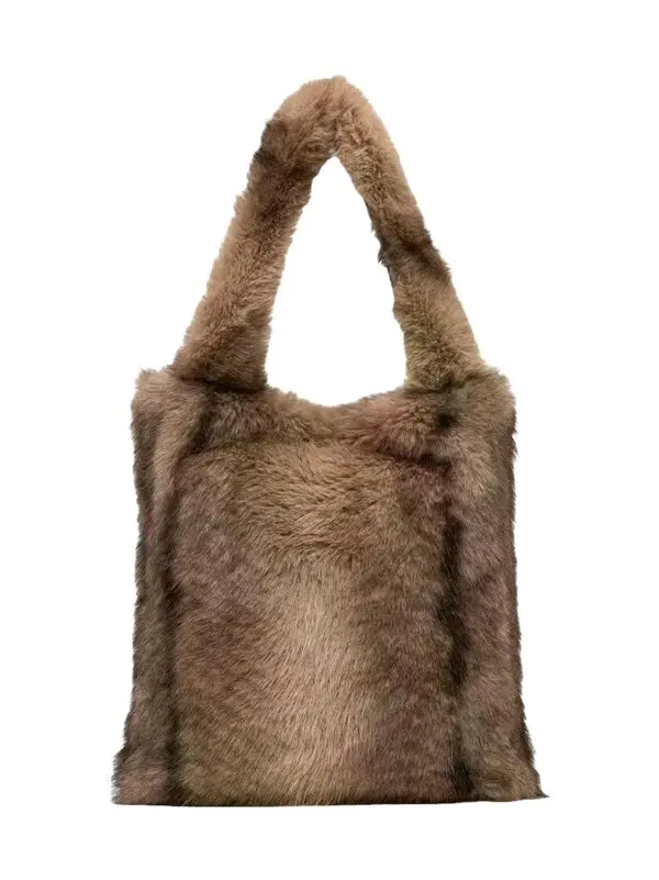 SILVIAN HEACH Faux-fur Tote Bag - Brown