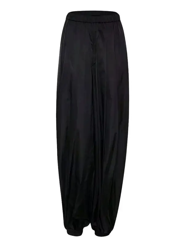 ENFOLD Balloon Tapered Trousers - Black