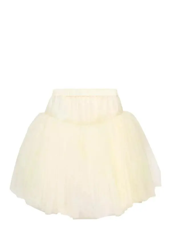 Simone Rocha Tulle Layered Mini Skirt - Neutrals