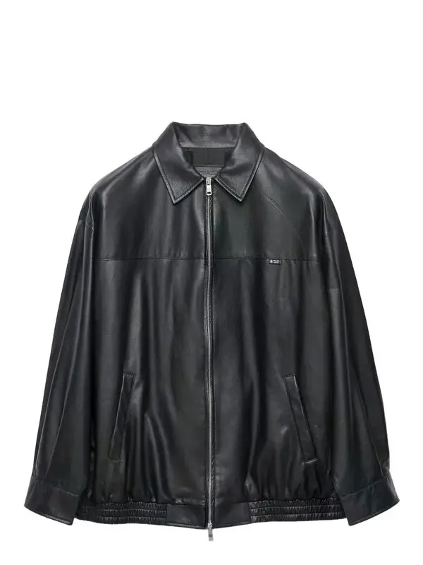Prada Nappa Leather Jacket - Black