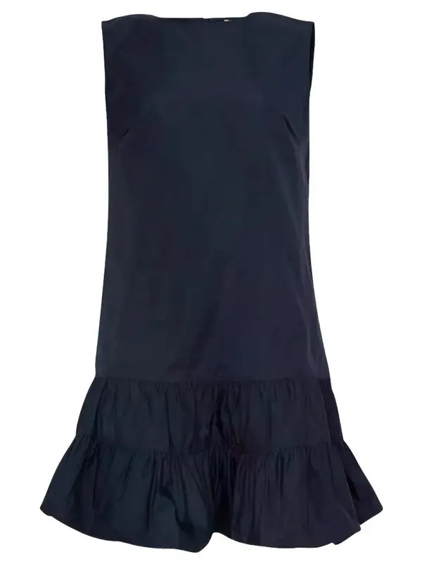 Ulla Johnson Ruffled Sleeveless Mini Dress - Blue