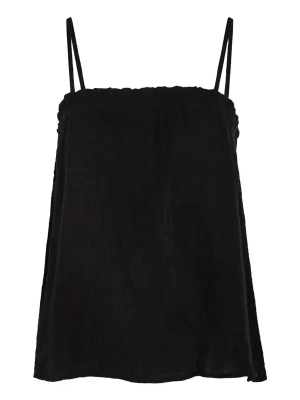 Eileen Fisher Crinkled Blouse - Black