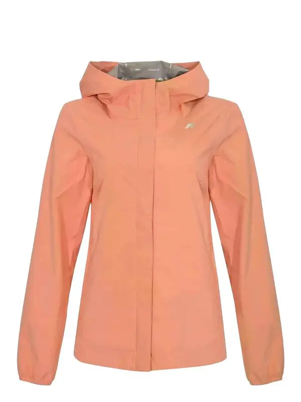 K-WAY Marguerite Hooded Jacket - Orange