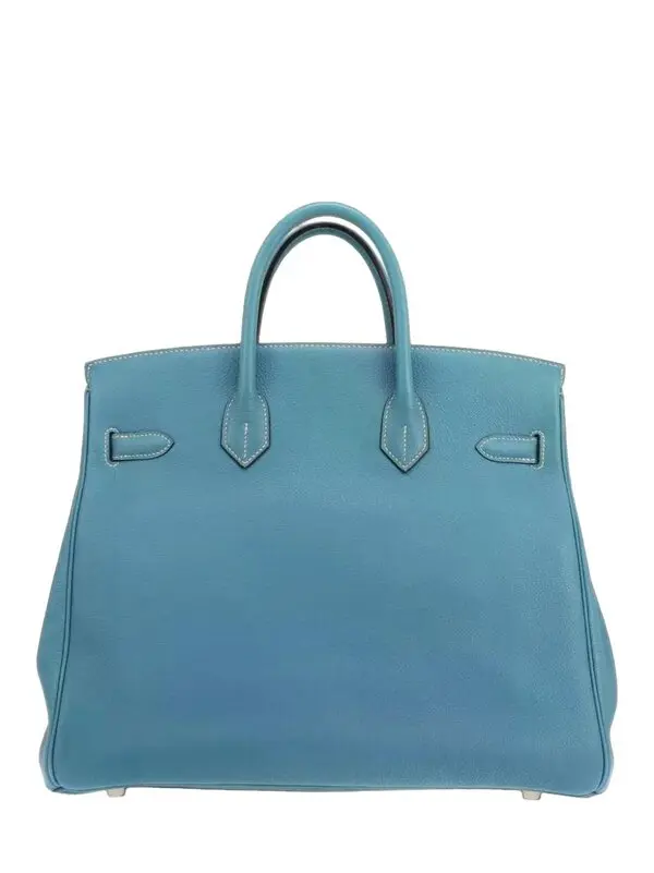 Hermès Haut À Courroies Tote Bag - Blue