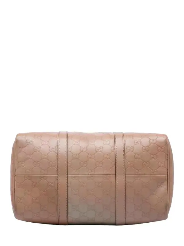 Gucci Medium Guccissima Joy Boston Bag - Brown