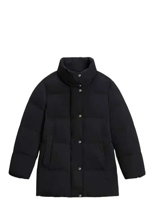 Woolrich Madison Quilted Coat - Black