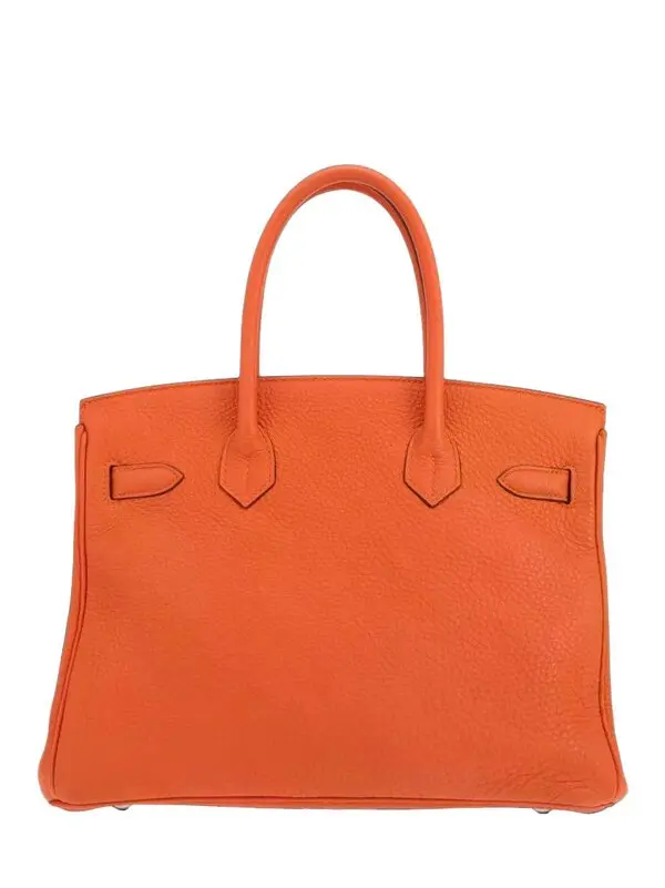 Hermès 2014 30 Birkin Tote Bag - Orange