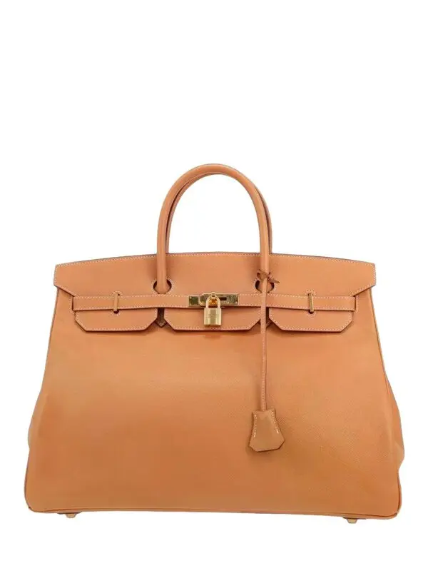 Hermès 1996 40 Birkin Tote Bag - Neutrals