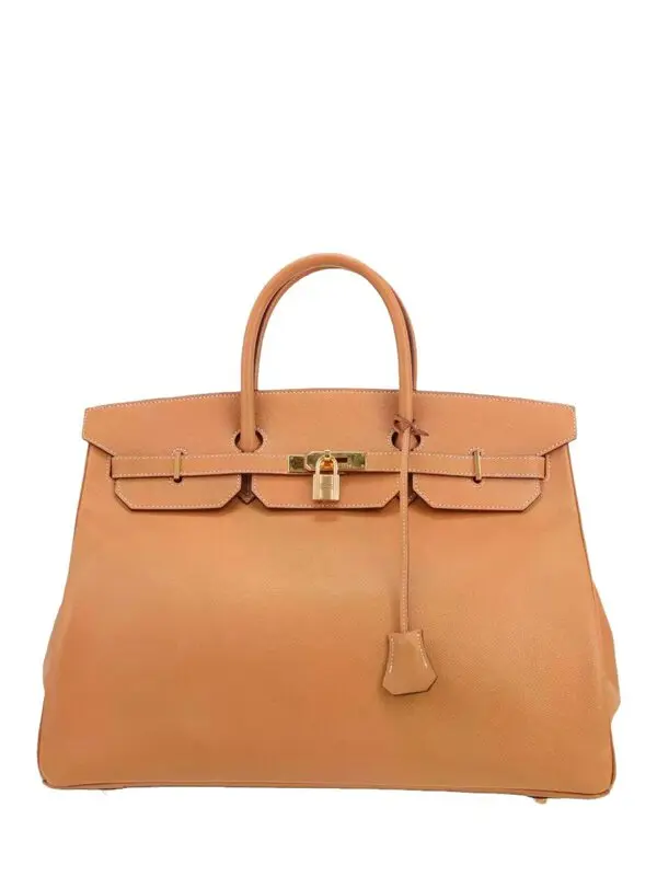 Hermès 1996 40 Birkin Tote Bag - Neutrals