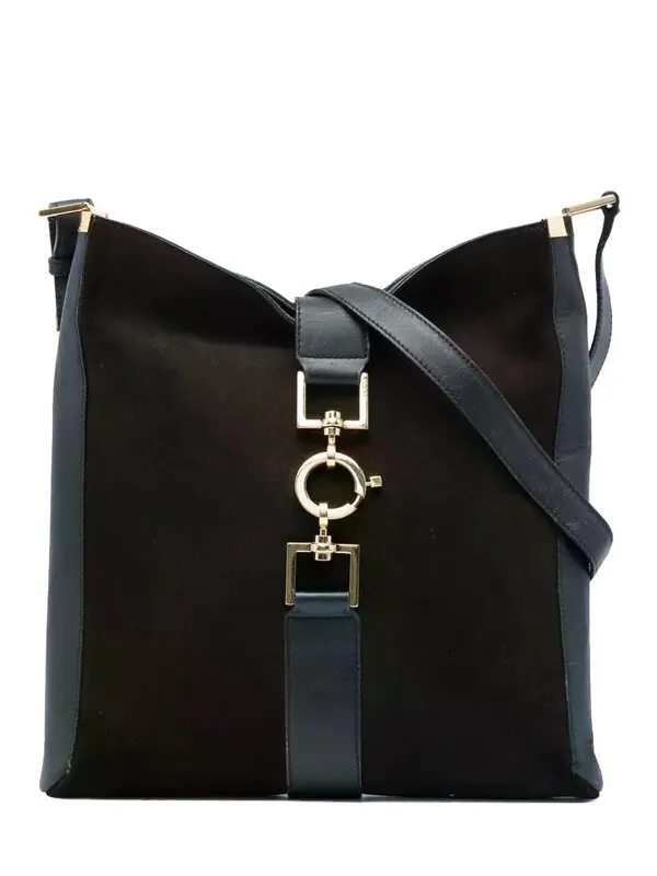 Gucci Suede Jackie Shoulder Bag - Brown