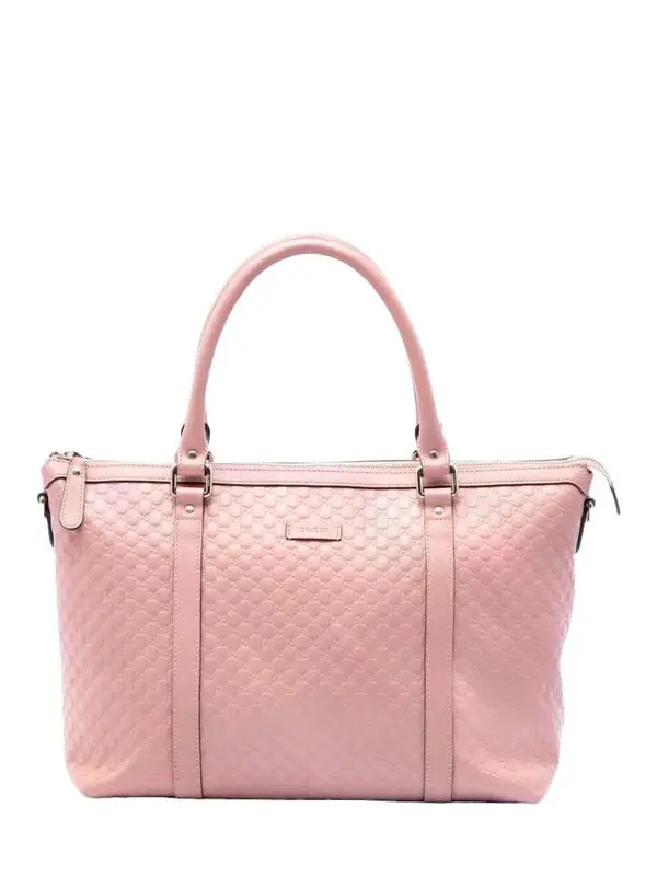 Gucci Medium Microguccissima Joy Satchel - Pink