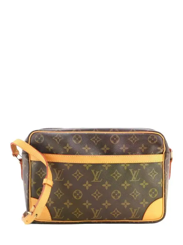LOUIS VUITTON Monogram Canvas Trocadero 30 Crossbody Bag - Brown