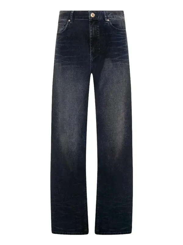 FRACOMINA Mineral Straight-leg Jeans - Black