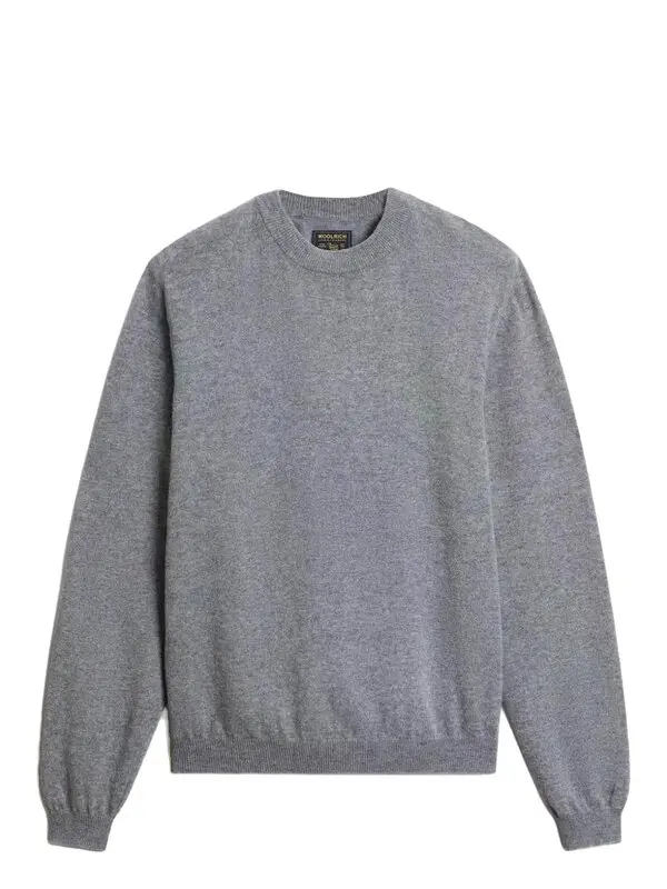 Woolrich Crew-neck Lambswool Sweater - Grey