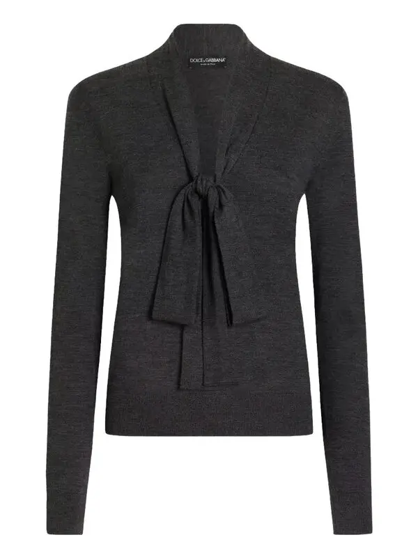 Dolce & Gabbana Virgin Wool Pullover - Grey