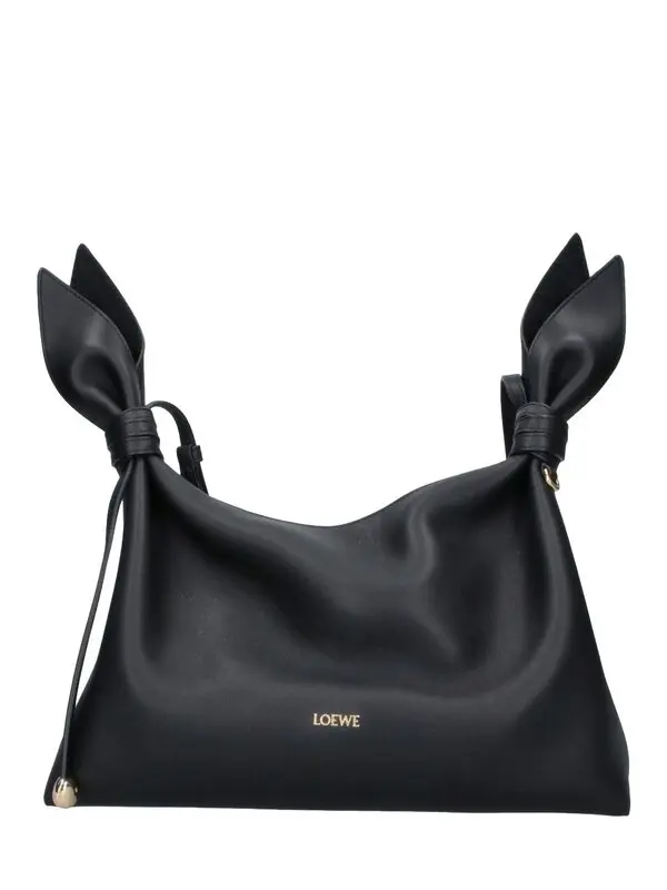 Loewe Scarf Shoulder Bag - Black