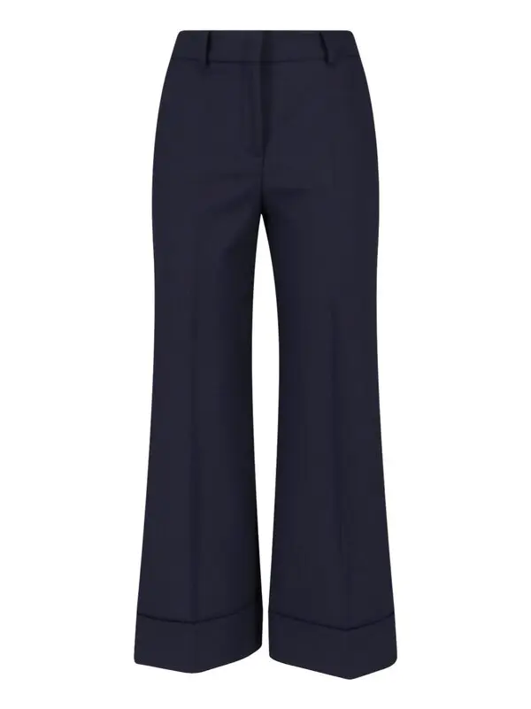 VIVIENNE WESTWOOD Wide Leg Tailored Trousers - Blue