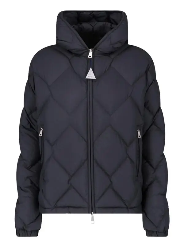 Moncler Arvouinne Padded Hooded Jacket - Black