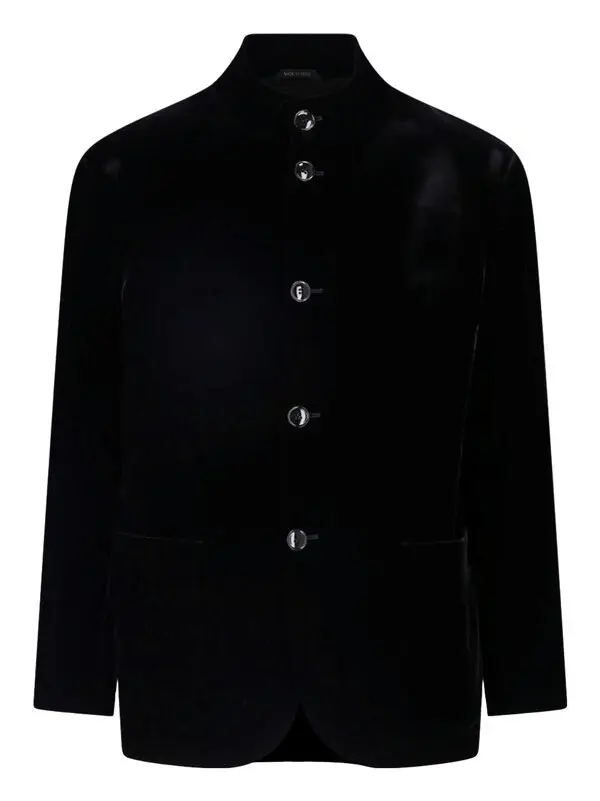 Giorgio Armani Velvet Jacket - Black