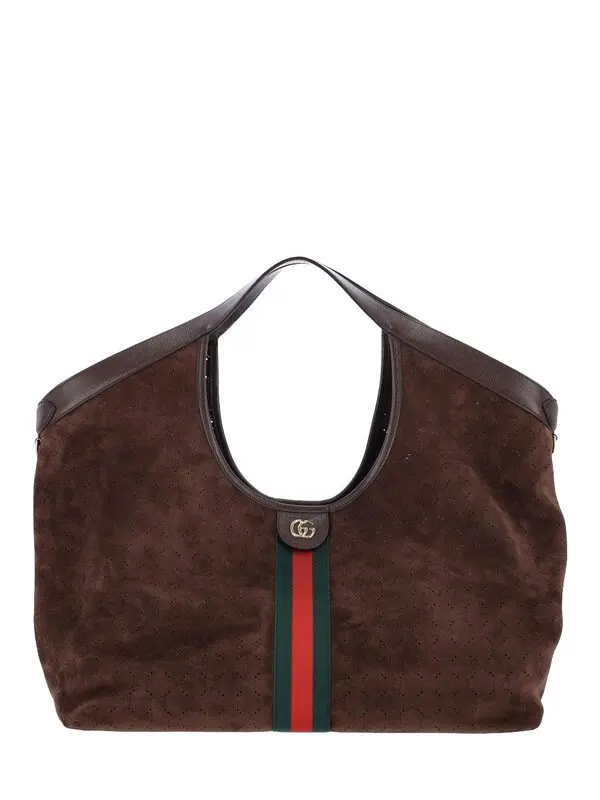 Gucci Giglio Tote Bag - Brown