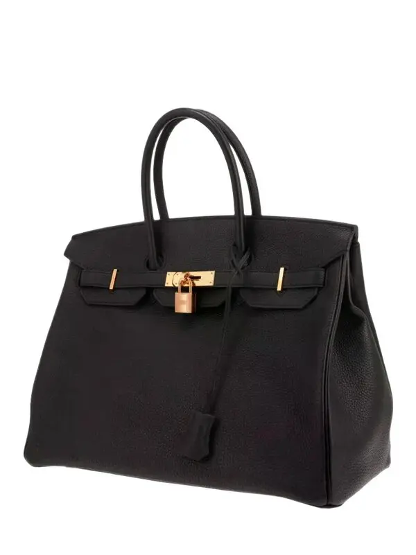 Hermès Birkin Togo Leather Tote Bag - Black