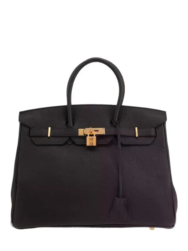 Hermès Birkin Togo Leather Tote Bag - Black