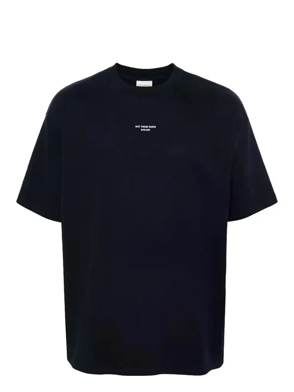 Drole De Monsieur Not From Paris Madame T-shirt - Blue