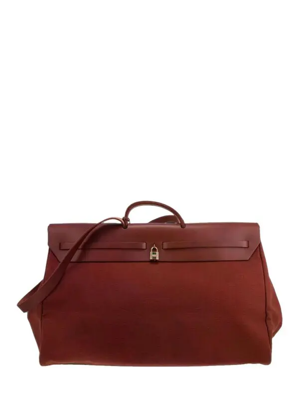 Hermès 2001 50 Herbag Luggage - Brown