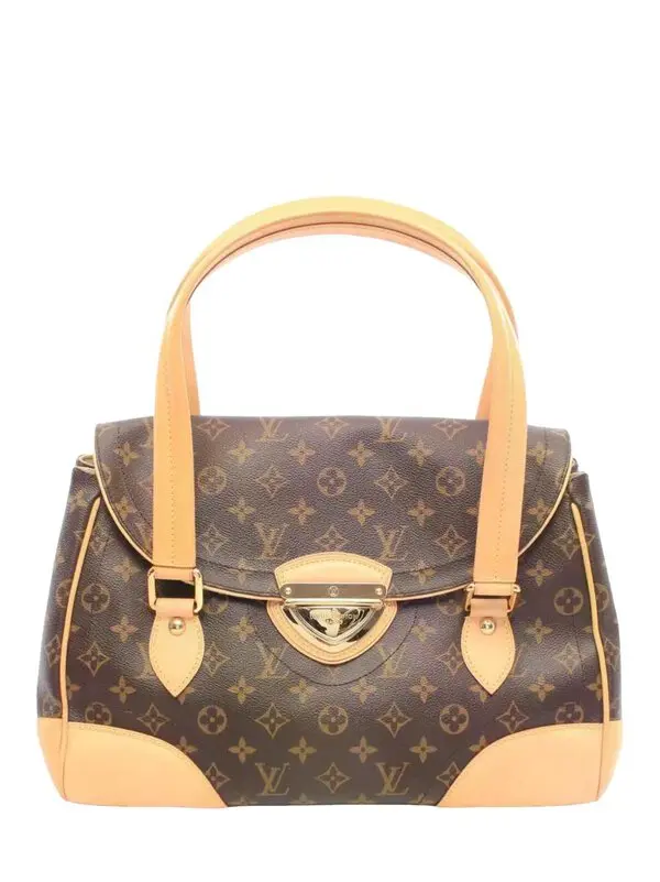 LOUIS VUITTON 2007 Monogram Beverly Gm Shoulder Bag - Brown