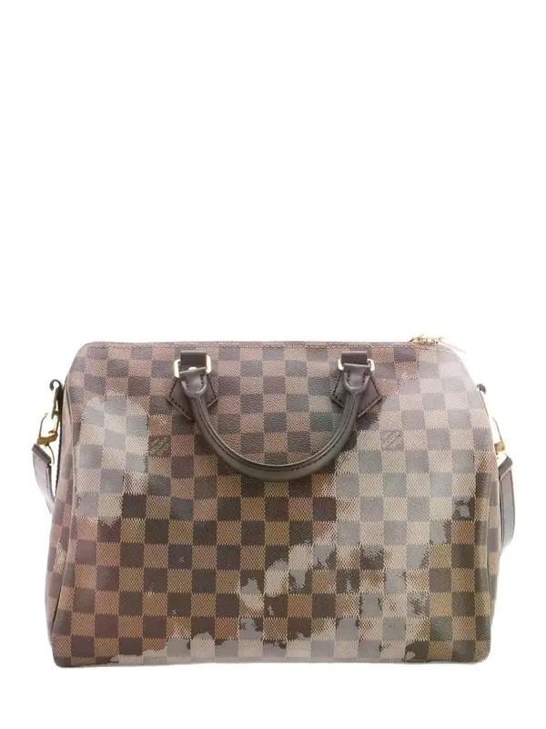 LOUIS VUITTON Speedy Bandouliere Bag Damier Shoulder Bag - Brown