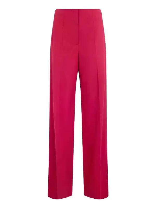 Alberta Ferretti High-waisted Wide-leg Trousers - Pink
