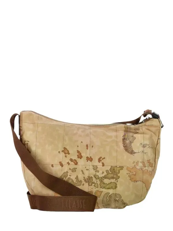 ALVIERO MARTINI 1° CLASSE Geo Classic Shoulder Bag - Neutrals
