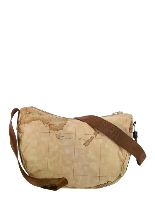 ALVIERO MARTINI 1° CLASSE Geo Classic Shoulder Bag - Neutrals