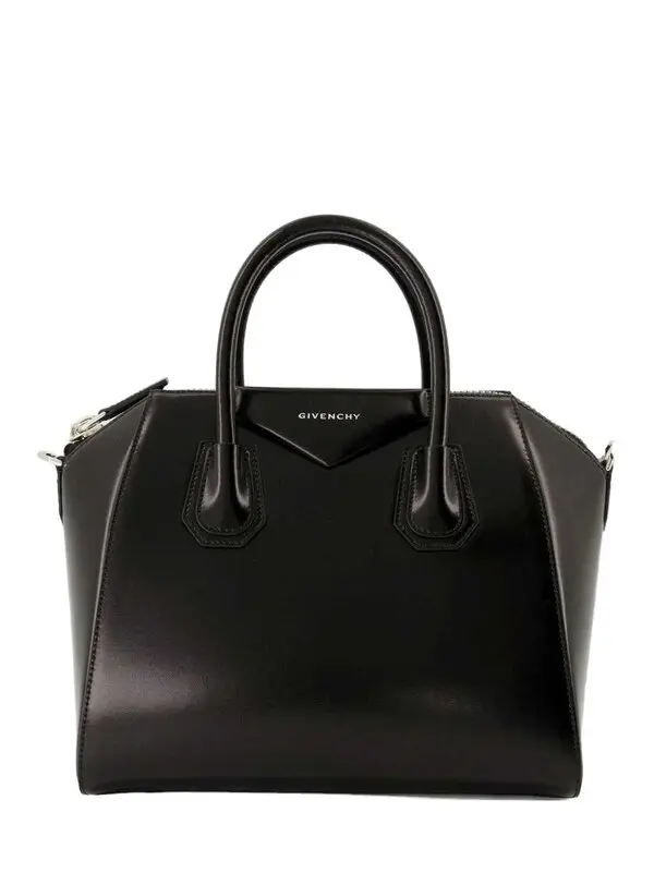 Givenchy Antigona Handbag In Leather - Black
