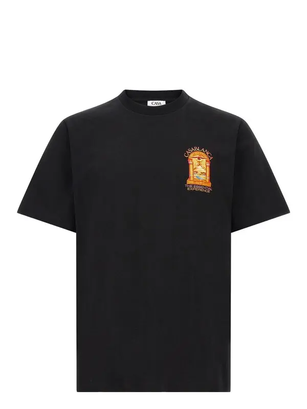 Casablanca Hermons Mirage Arch' T-shirt - Black
