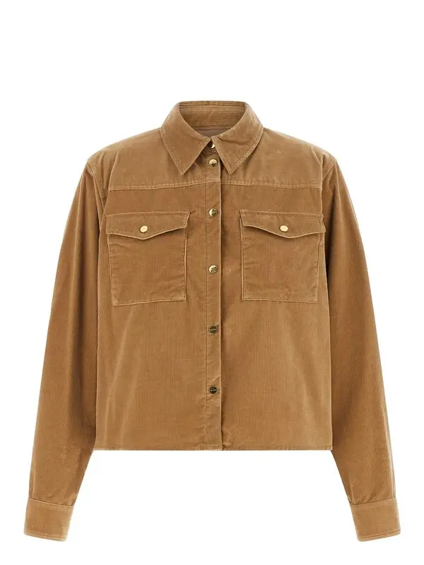Max Mara Mstrivolo' Overshirt - Beige