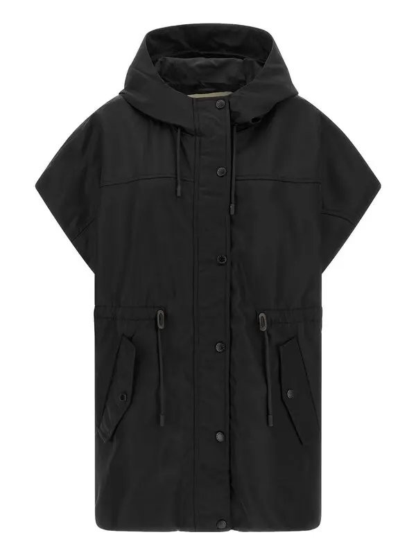 Max Mara Wkdorigano Technical Vest - Black