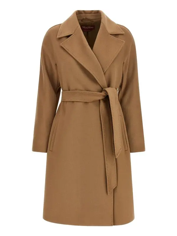 Max Mara Dravenna Wool Coat - Beige