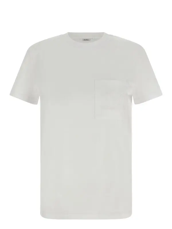 Max Mara Papaya Cotton T-shirt - White