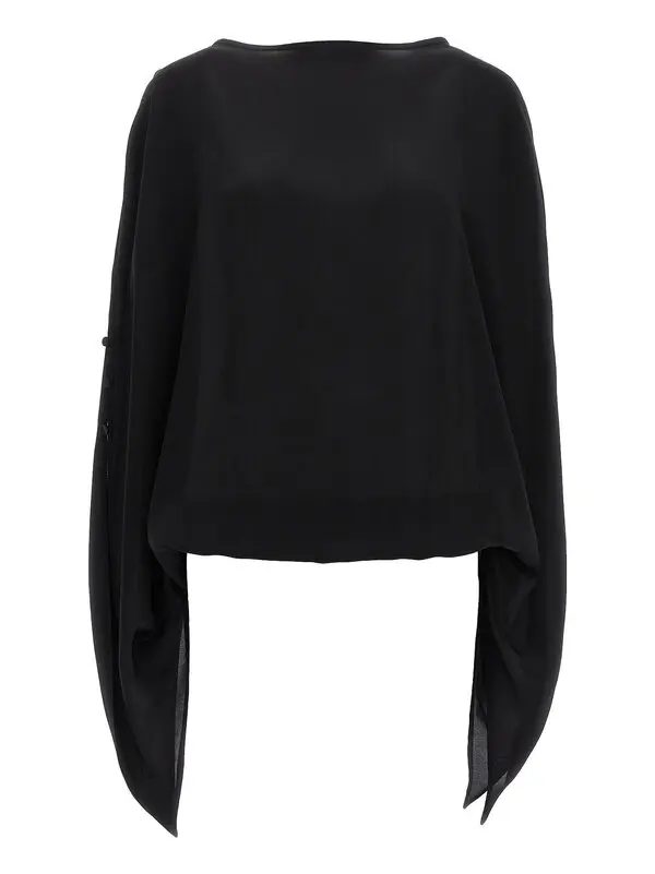 DI.LA3 PARI' Cristina Blouse - Black