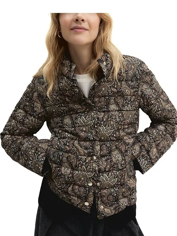 EMME Emmombrina Quilted Reversible Jacket - Black