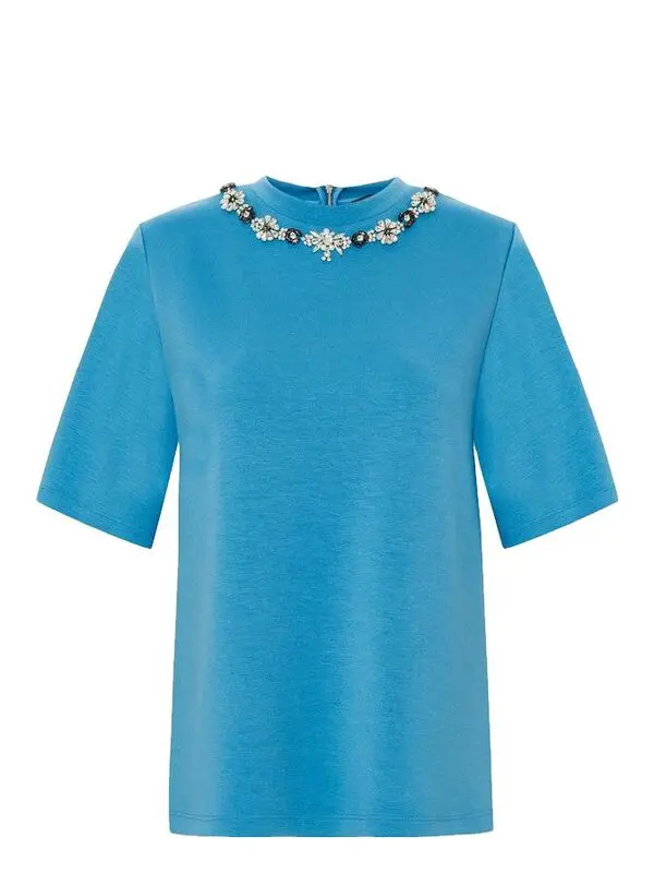 EXQUISE Anastasia T-shirt - Blue