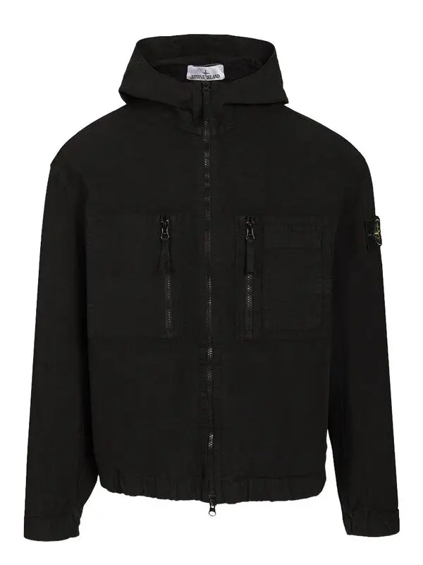 Stone Island Cotton Shirt - Black