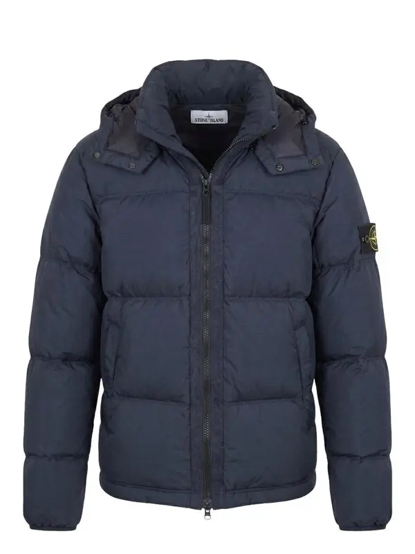 Stone Island Cordura Ripstop Matt Down Jacket - Blue
