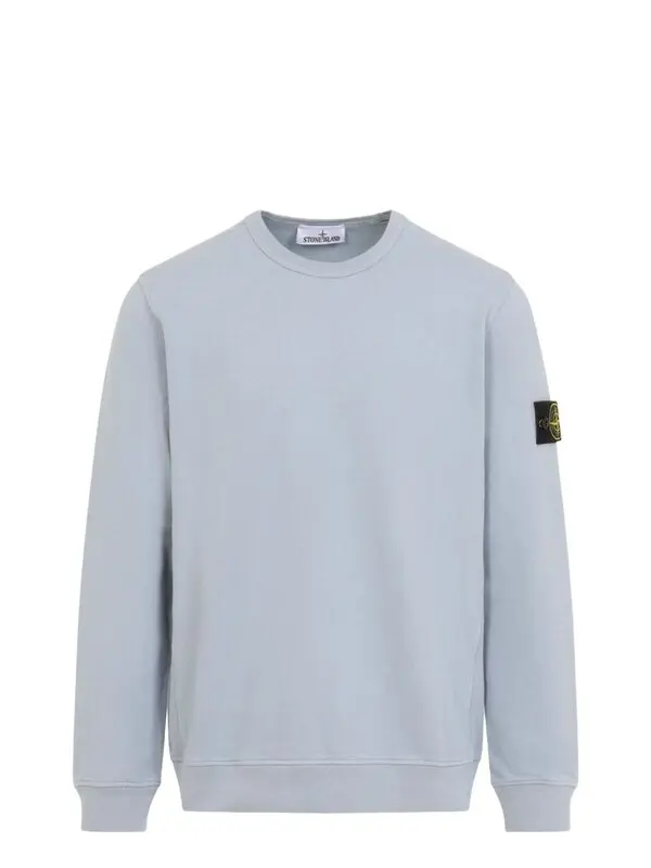 Stone Island Cotton Crewneck Sweatshirt - Grey