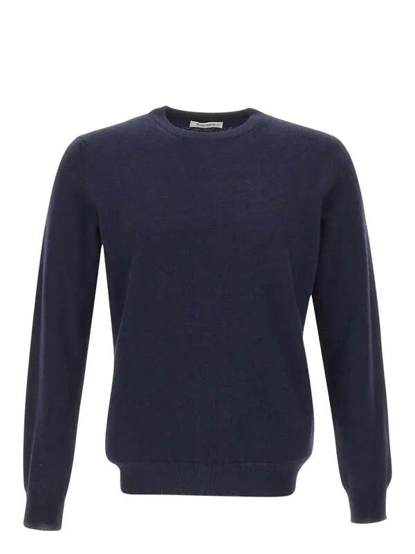 KANGRA Crew-neck Pullover - Blue